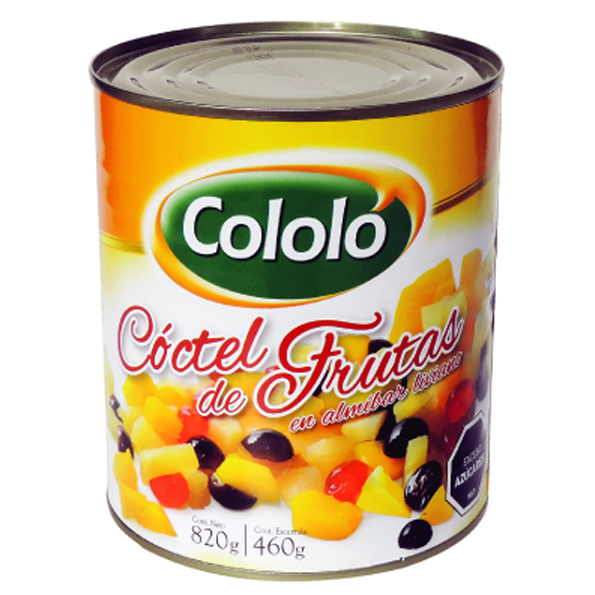 Coctel de Frutas En Almíbar Ligero Cololo 820gr - Almacén Distribuidora ...